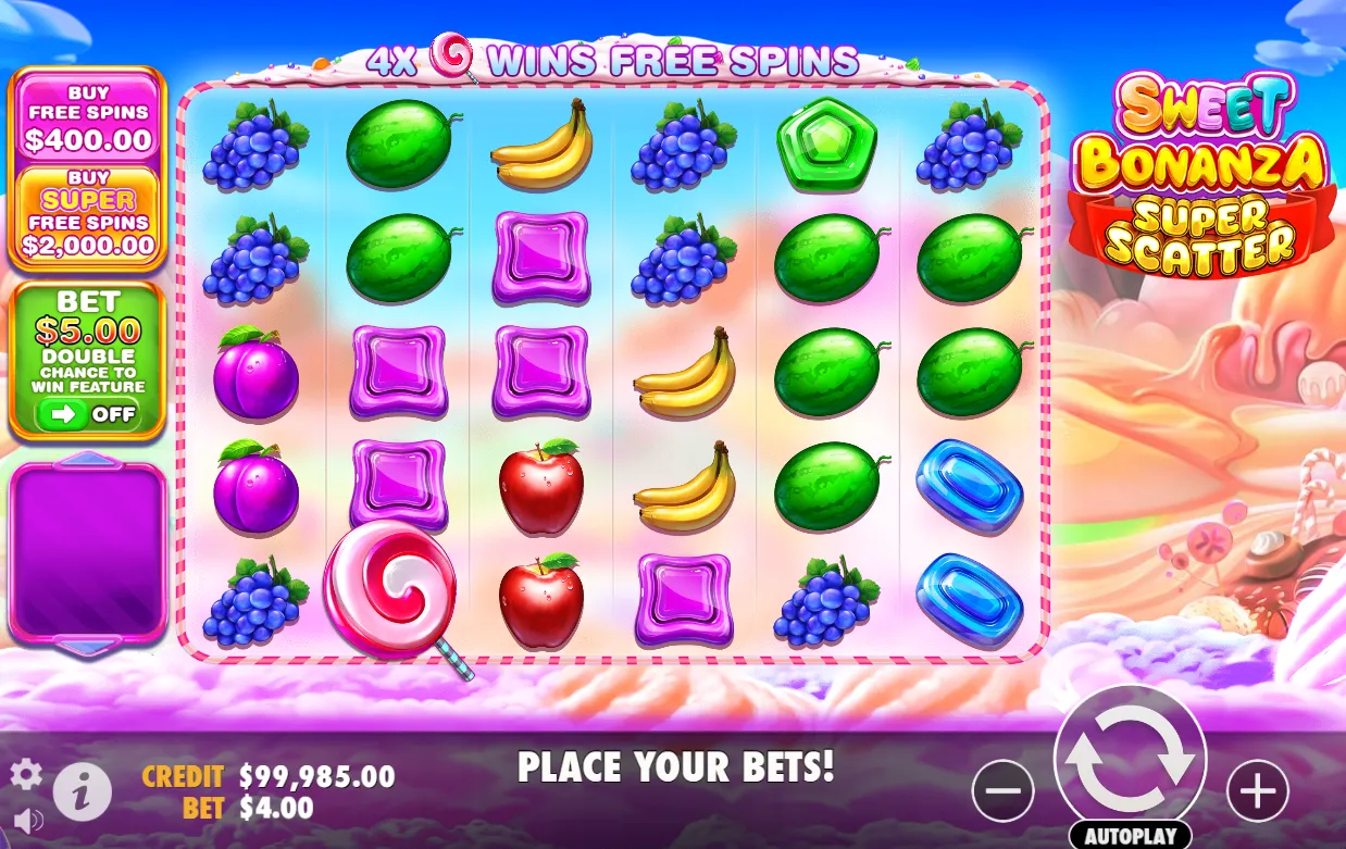 Sweet Bonanza Super Scatter Slot (Pragmatic Play) | Play Free Demo